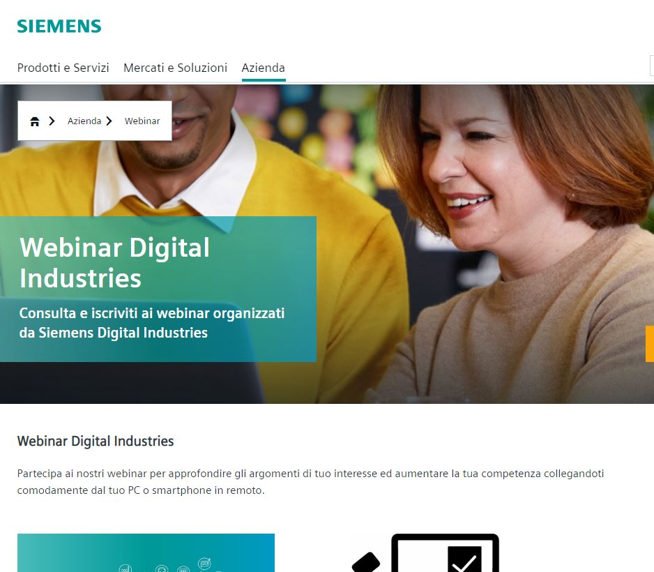 Catalogo Siemens webinar live Settembre 2021 Digital Industries ...