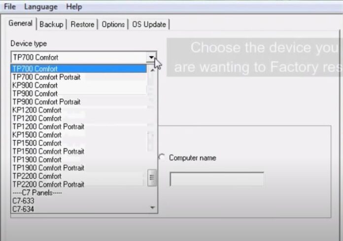 SIMATIC ProSave il Service Tool Gratuito per la manutenzione degli HMI - Domenico Madeo
