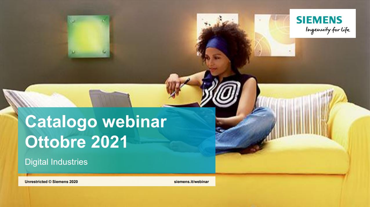 EVENTI - Webinar Siemens - 19/10/21 Le biblioteche di TIA Portal ... EVENTI - Webinar Siemens - 19/10/21 Le biblioteche di TIA Portal ...
