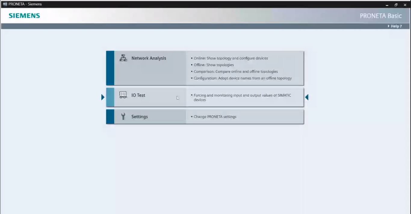 SIMATIC Download PRONETA Basic 3.3 il Tool di messa in funzione e diagnostica per reti PROFINET ...