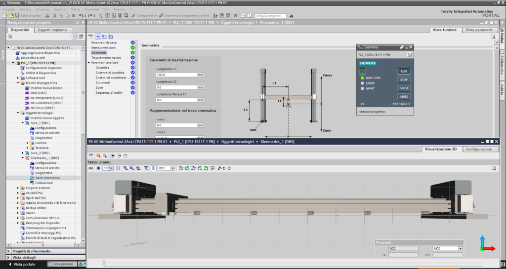 TUTORIAL ESERCIZIO – MC1 MotionControl in Tia Portal Virtual ...