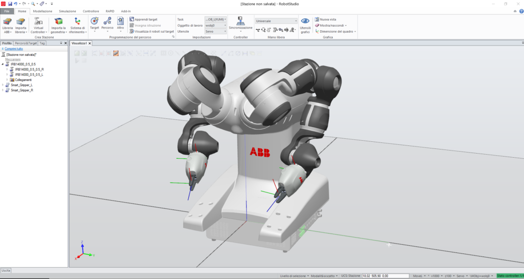 TUTORIAL - Robotica Collaborativa - ESE02 Coll - Come creare un controller template in ...