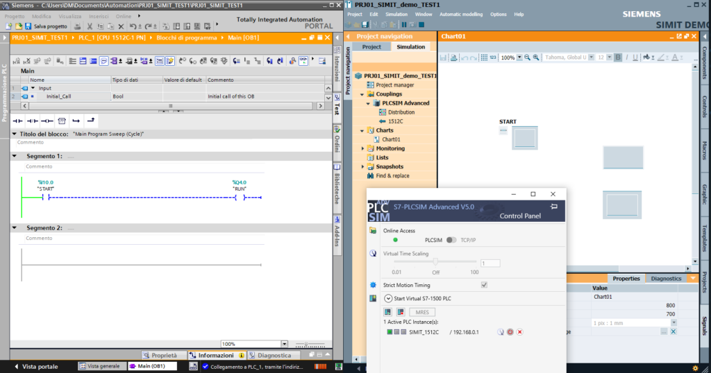 Come installare SIMIT DEMO e connetterlo con un progetto TiaPortal per ...